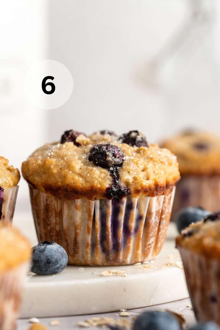 Healthy Blueberry Muffins - Kim's Cravings