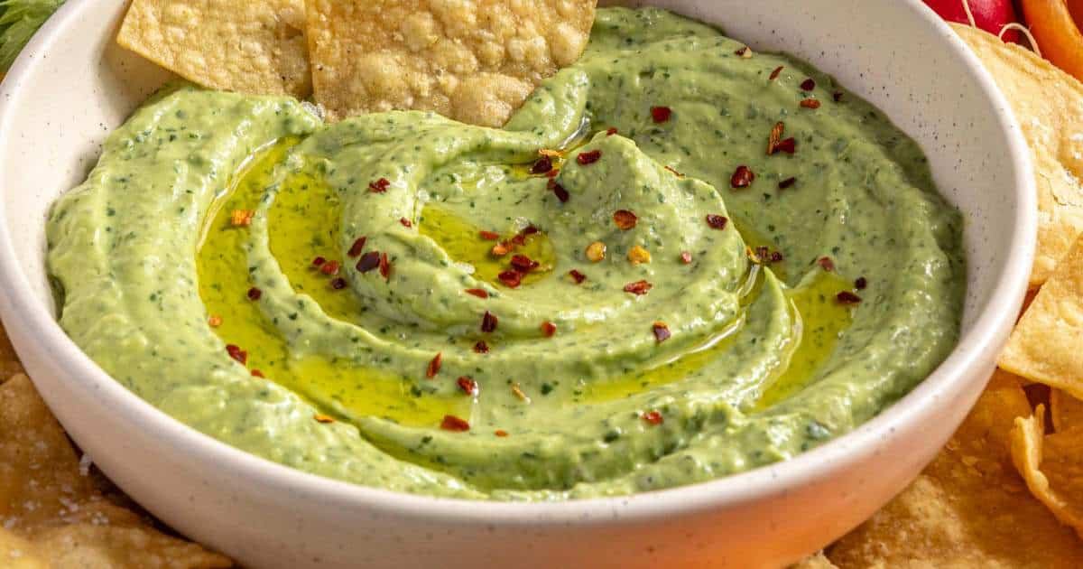 Creamy Avocado Dip - Kim's Cravings