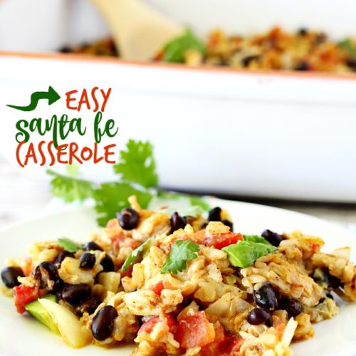 Easy Santa Fe Casserole - Kim's Cravings