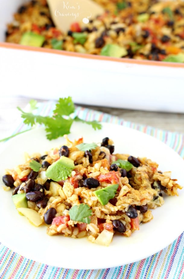 Easy Santa Fe Casserole - Kim's Cravings