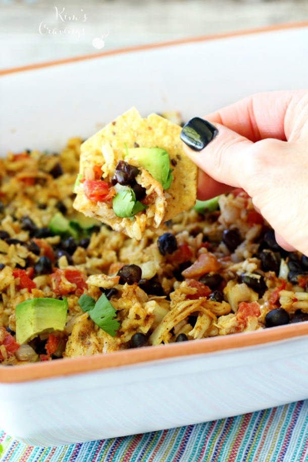 Easy Santa Fe Casserole - Kim's Cravings