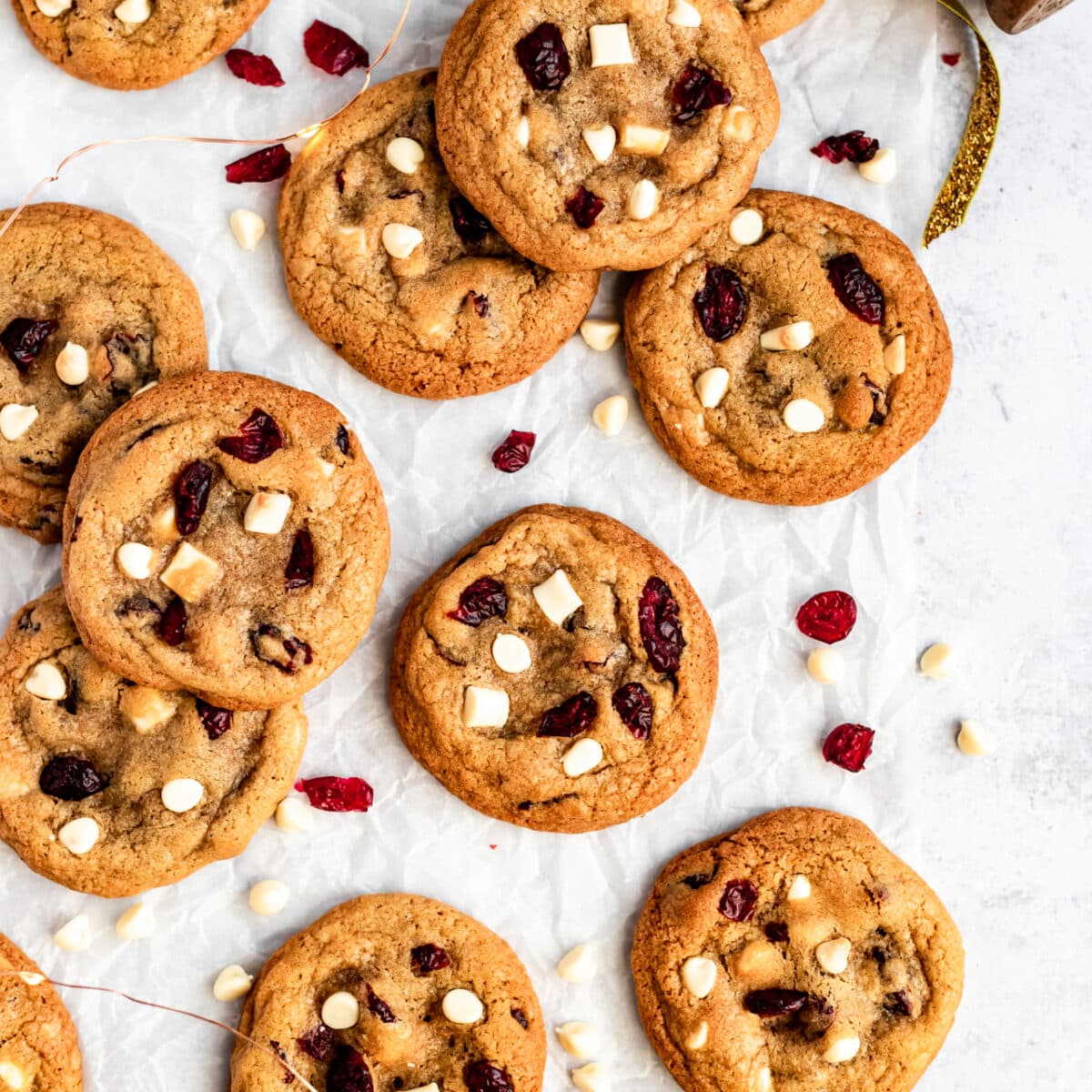 Cranberry Oatmeal Cookies - Kim's Cravings