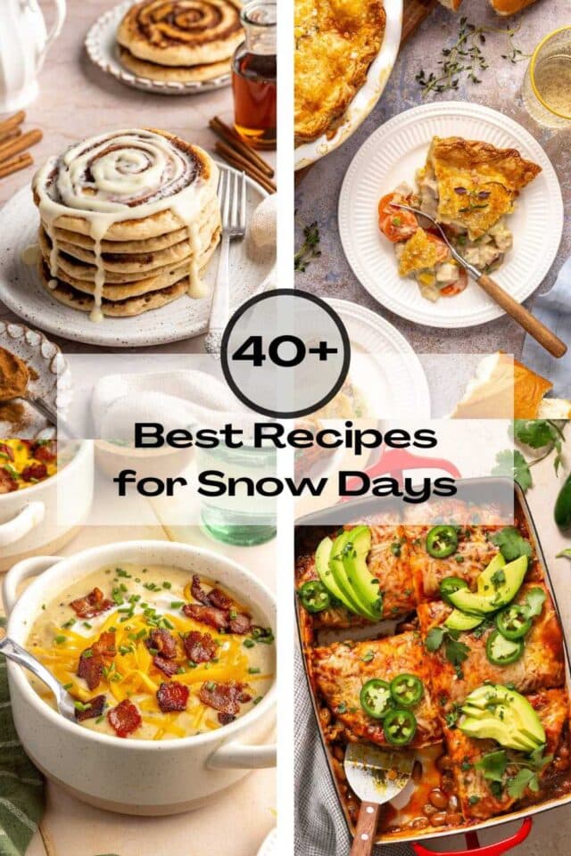 Recipes for Snow Days - Kim's Cravings