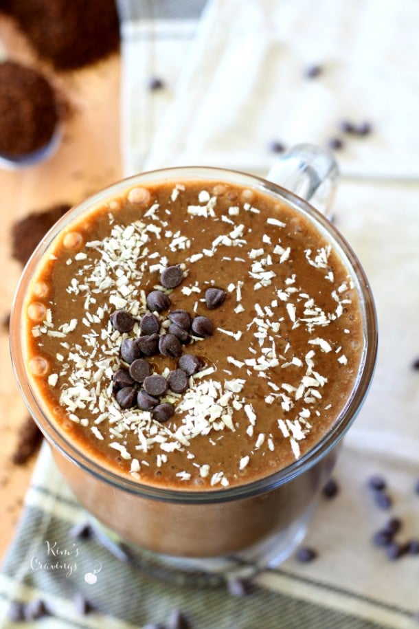 Chocolate Mocha Protein Shake - Kim's Cravings
