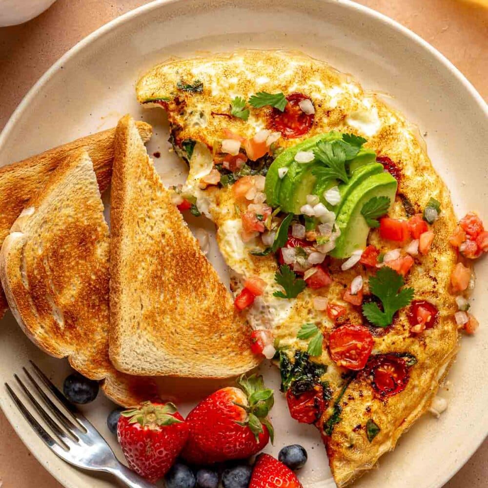Egg White Omelet - Kim's Cravings