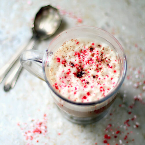 Homemade Peppermint Cappuccino + Ninja Coffee Bar® Giveaway - Kim's ...