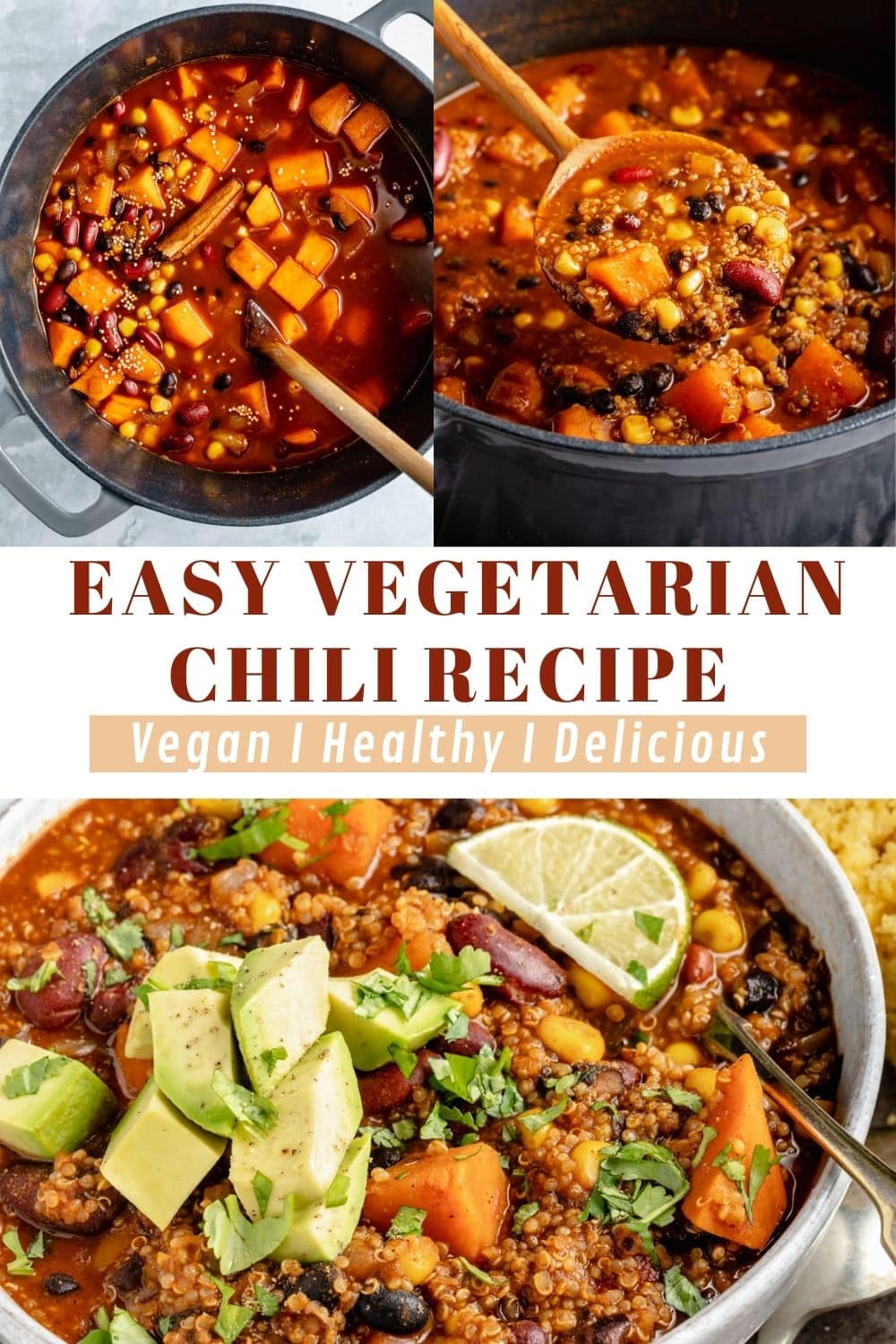 Best Vegetarian Chili - Kim's Cravings