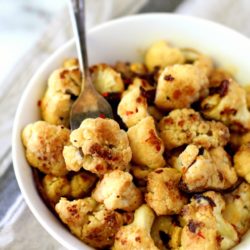 Creamy Dijon Mustard Cauliflower Salad {vegan & gluten-free} - Kim's ...
