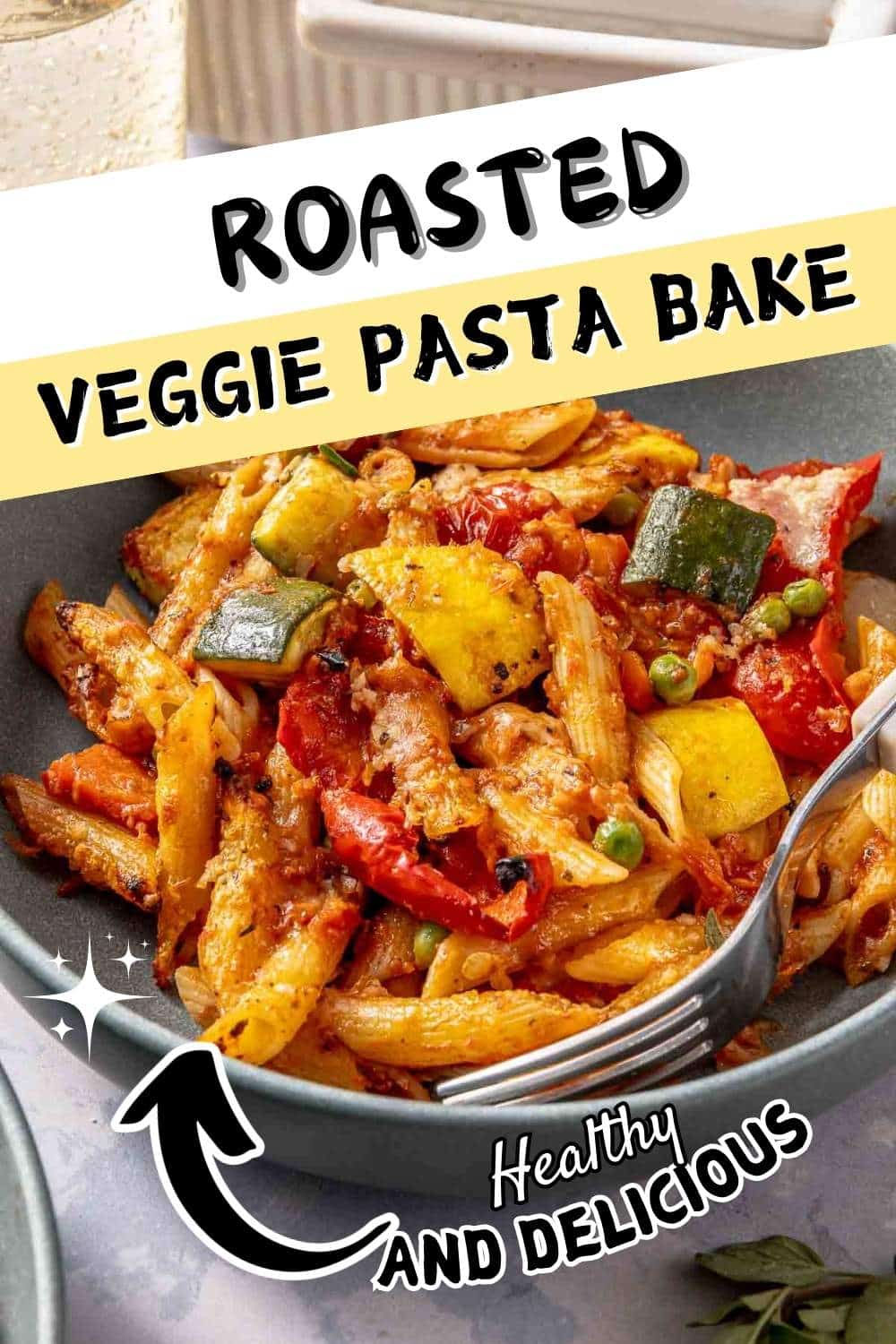 Roasted Vegetable Pasta - Kim's Cravings