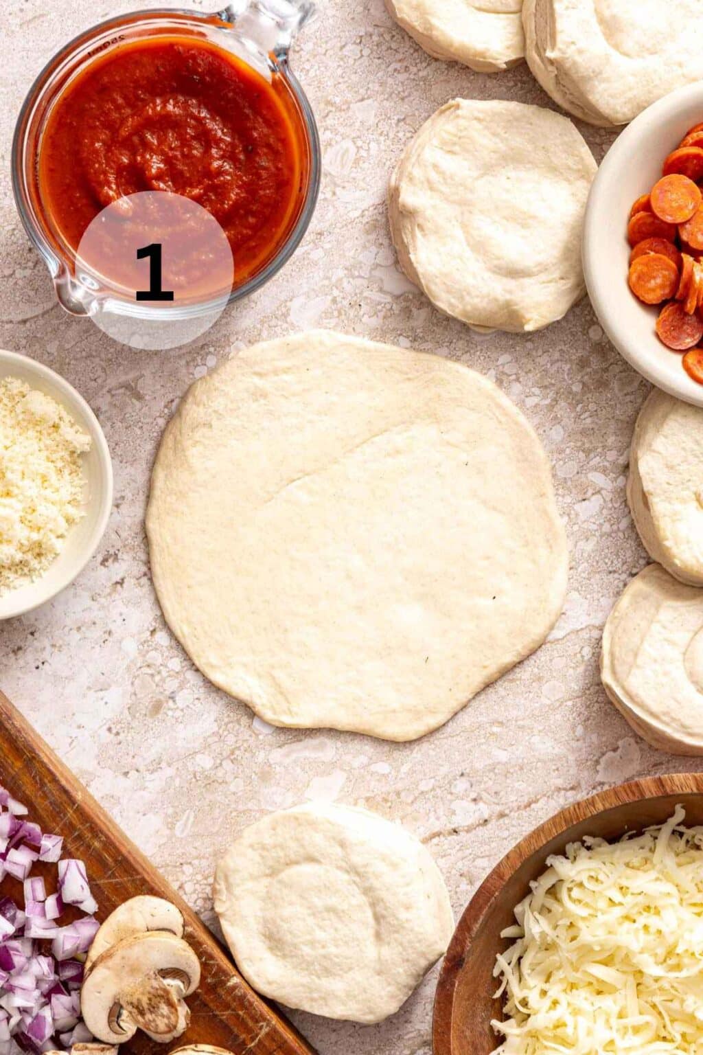 Mini Pizzas - Kim's Cravings