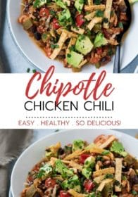 Smoky Chipotle Chicken Chili - Kim's Cravings
