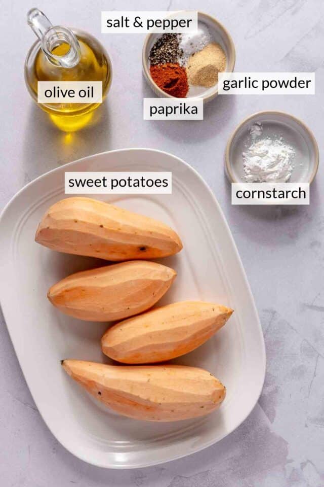 Crispy Baked Sweet Potato Fries - Kim's Cravings