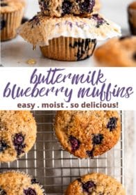 Buttermilk Blueberry Muffins - Kim's Cravings