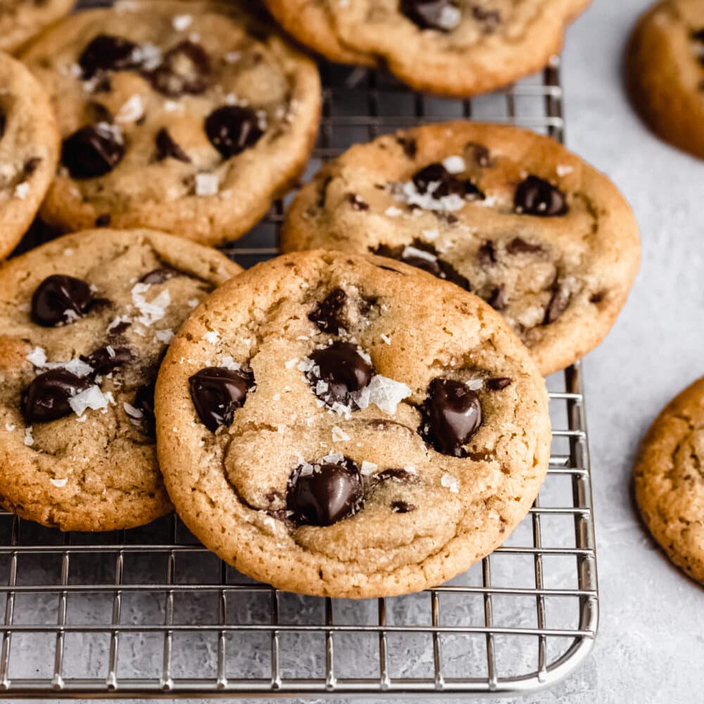 Chewy Chocolate Chip Cookies - Kim's Cravings