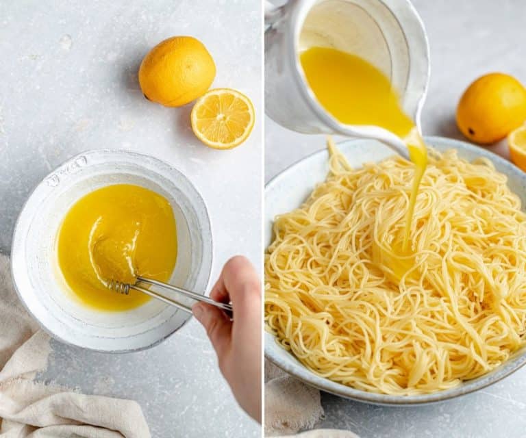 Lemon Pasta (Pasta al Limone) - Kim's Cravings