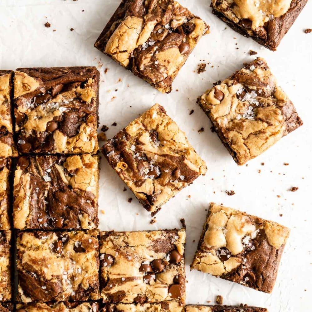 Brookies (Cookie Brownies) - Kim's Cravings
