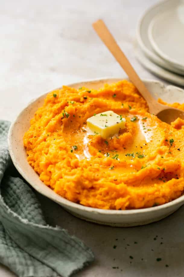 Mashed Sweet Potatoes - Kim's Cravings