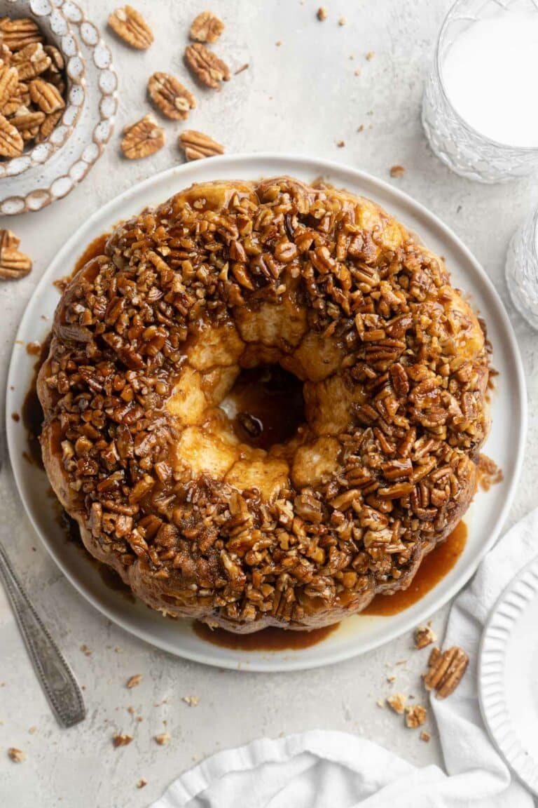 Sticky Pecan Monkey Bread - Kim's Cravings