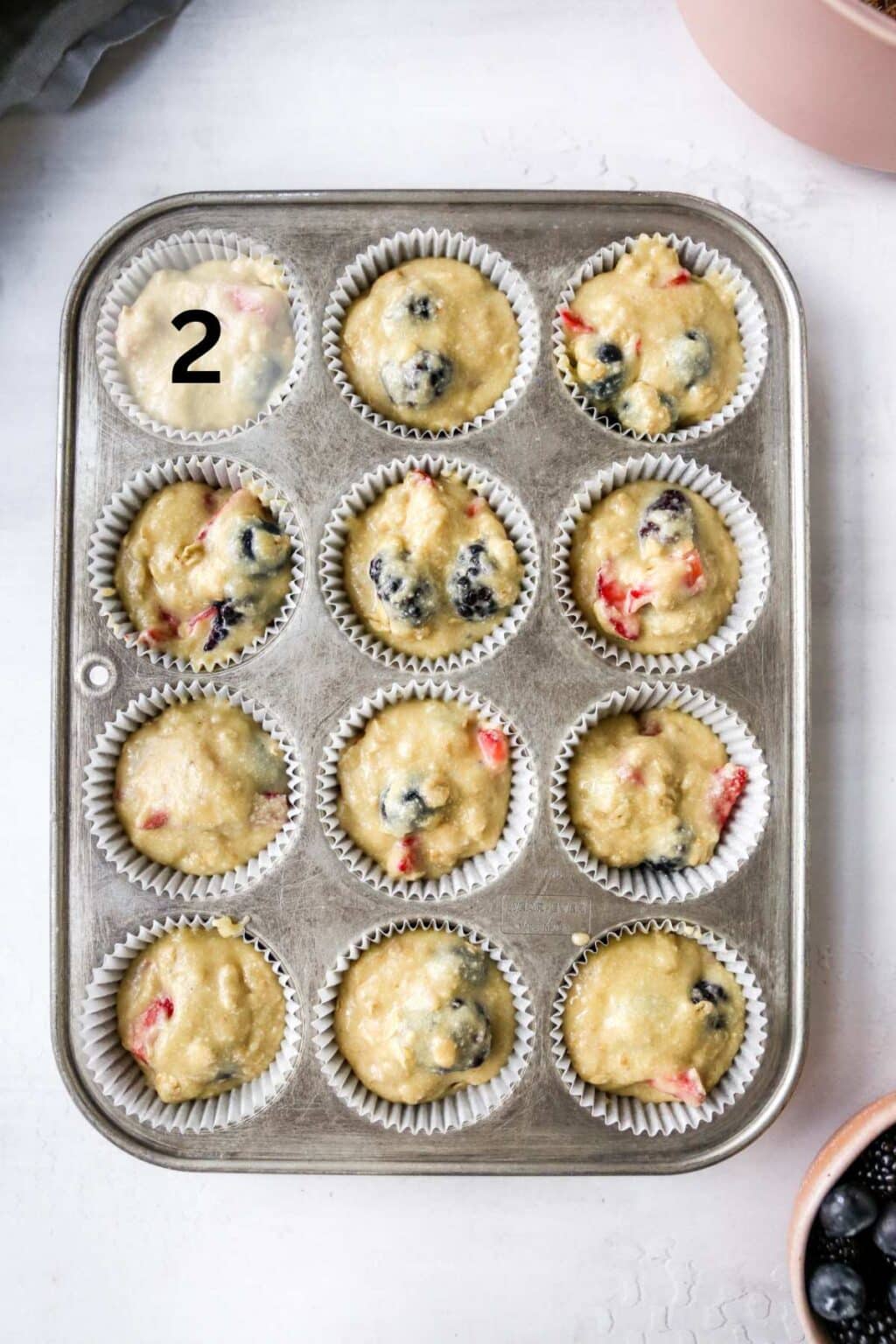 Mixed Berry Muffins - Kim's Cravings