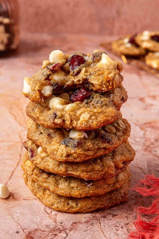 Cranberry Oatmeal Cookies - Kim's Cravings