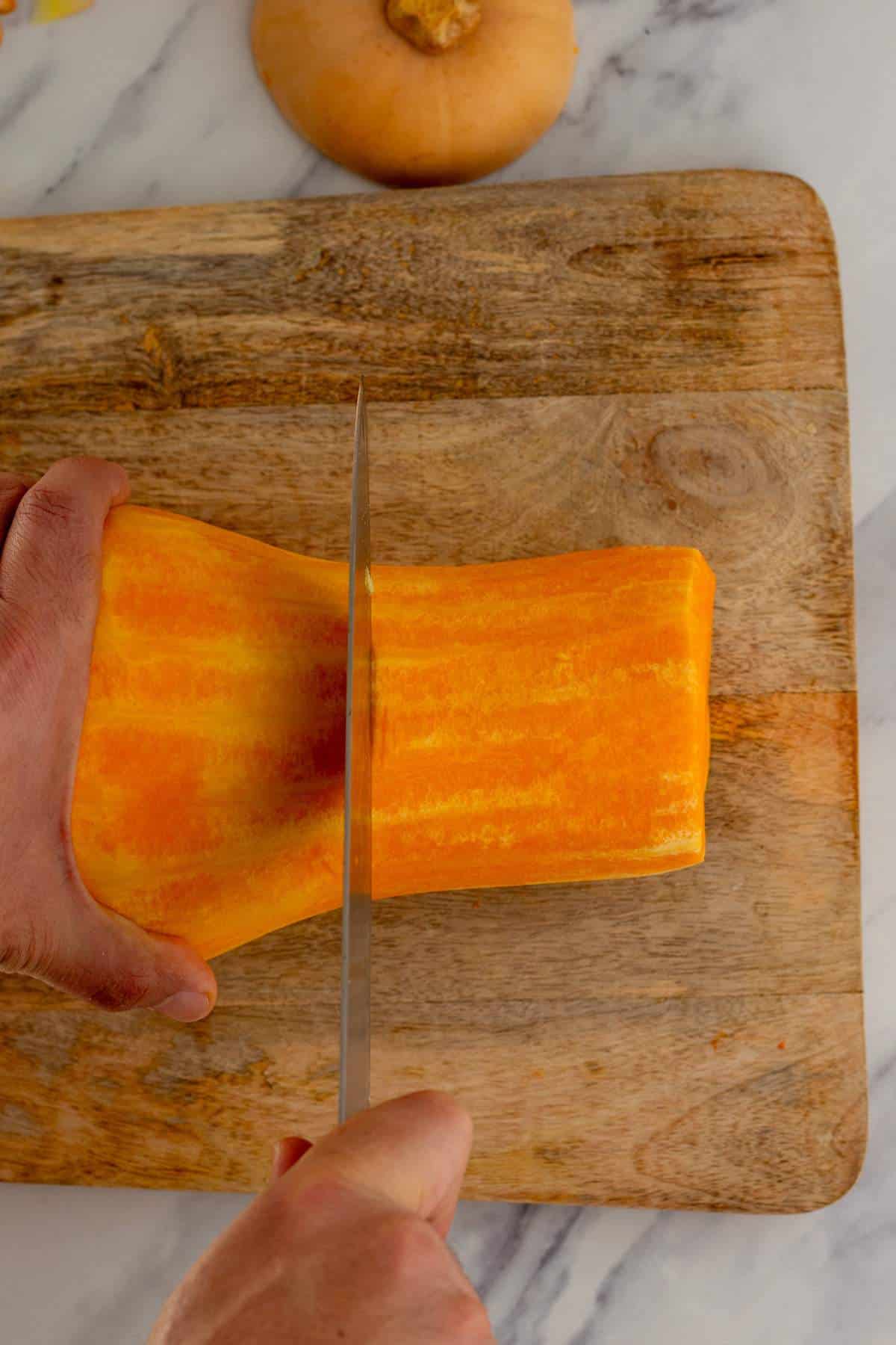 How to Cut Butternut Squash - Kim's Cravings