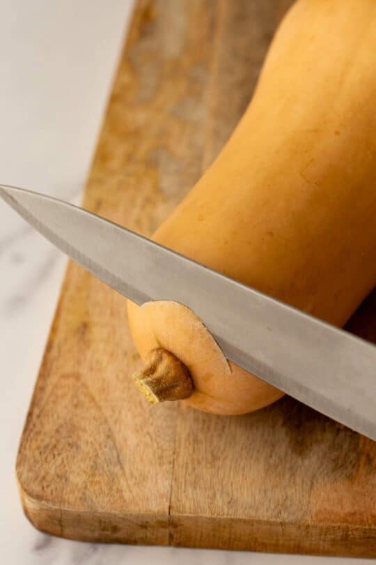 How to Cut Butternut Squash - Kim's Cravings