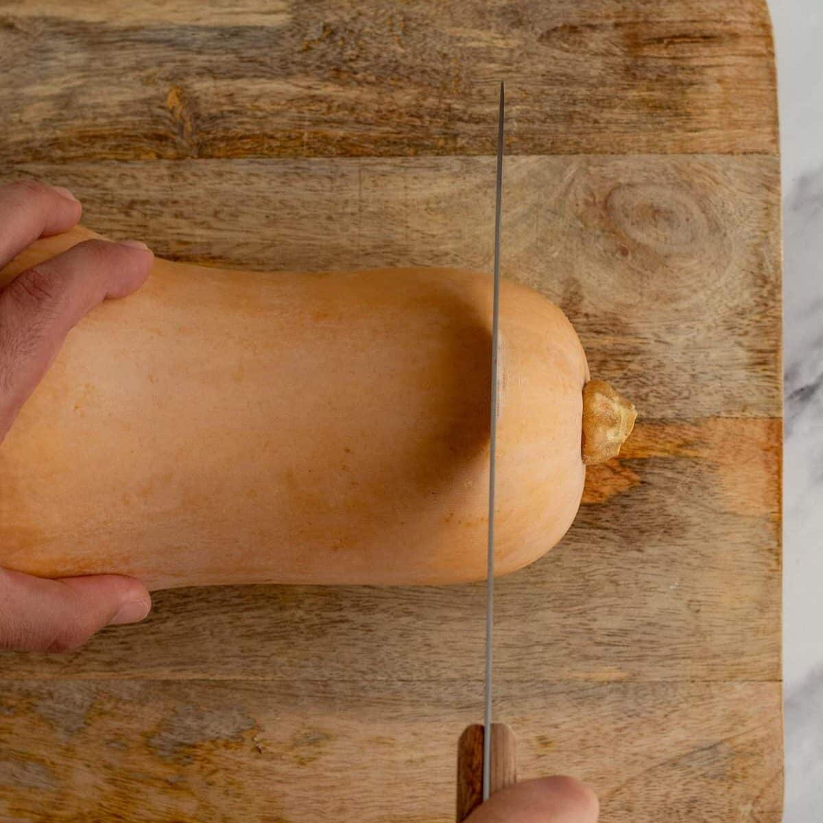 How to Cut Butternut Squash - Kim's Cravings