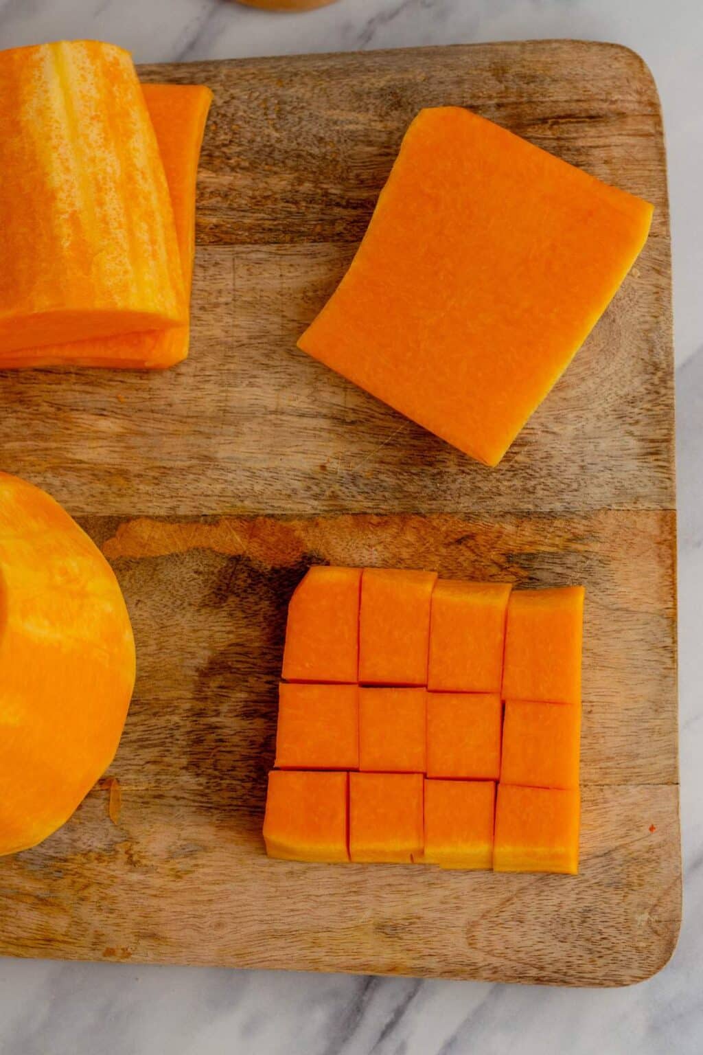 How to Cut Butternut Squash - Kim's Cravings