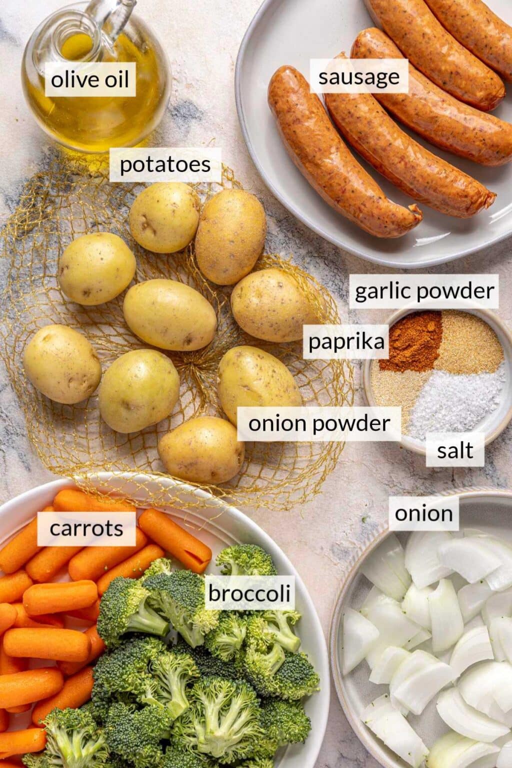Sausage & Potatoes One Pan Meal - Kim's Cravings
