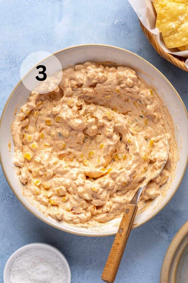 Greek Yogurt Corn Dip - Kim's Cravings