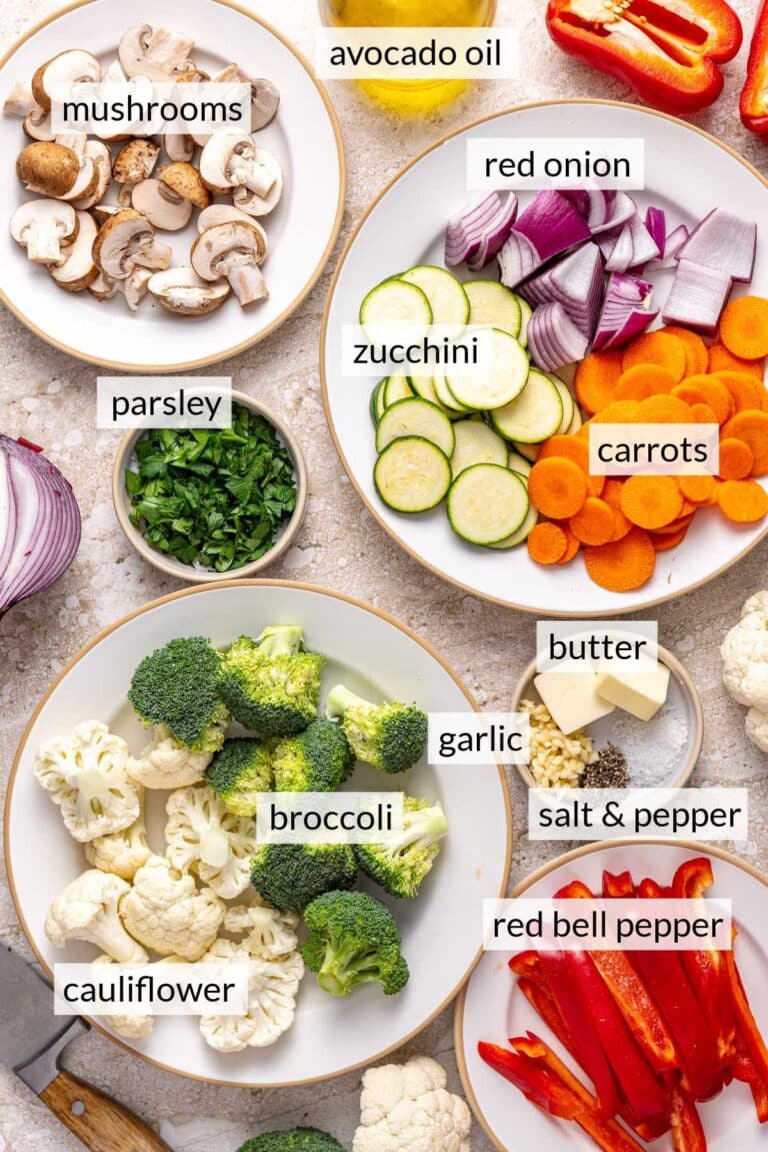 Sautéed Vegetables - Kim's Cravings
