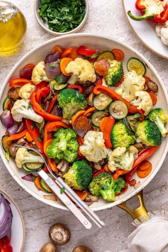 Sautéed Vegetables - Kim's Cravings