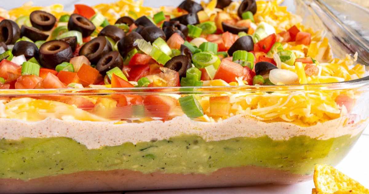 7-Layer Dip - Kim's Cravings